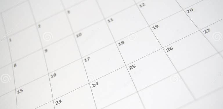 Simple calendar stock image. Image of close, book, boxes - 4907677
