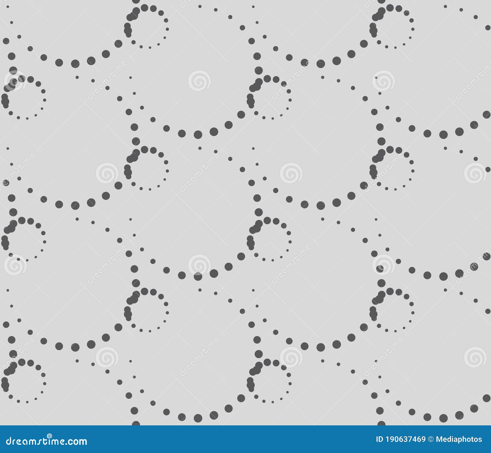 Simple Calm Colors of a Seamless Pattern. Stock Vector - Illustration ...