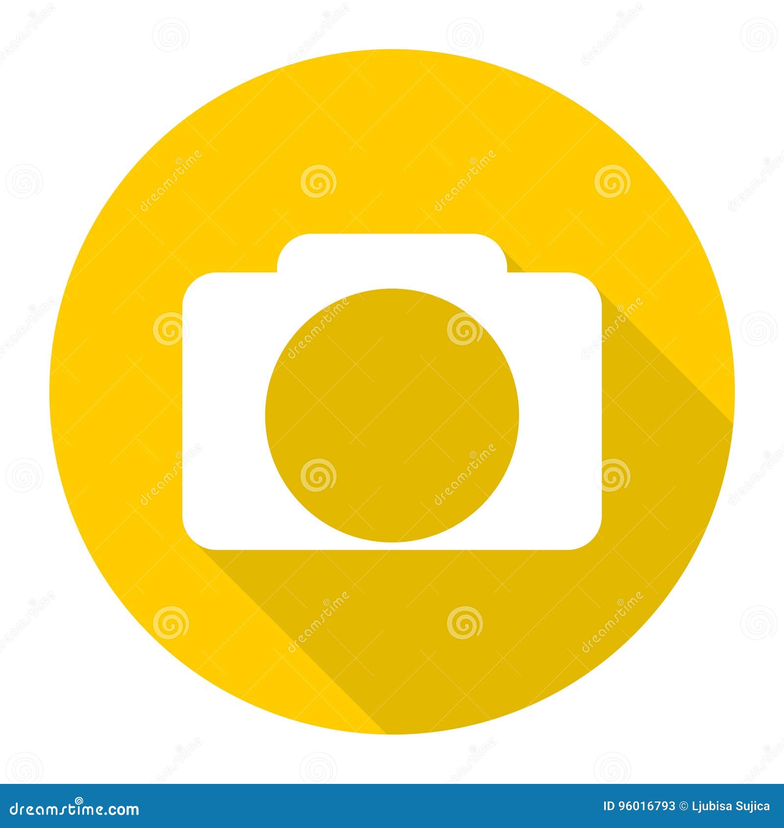 Simple Camera Icon stock illustration. Illustration of element - 96016793