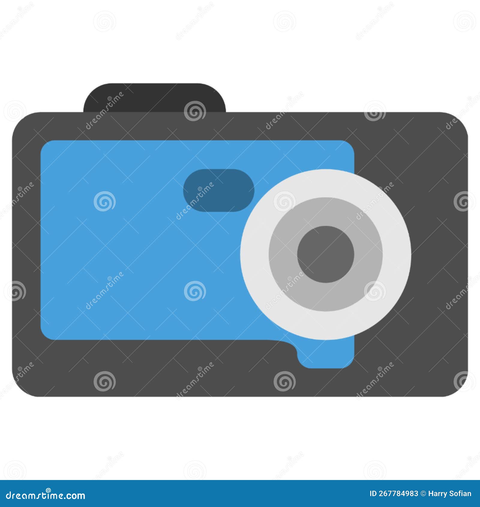 Simple camera icon stock illustration. Illustration of photographer ...