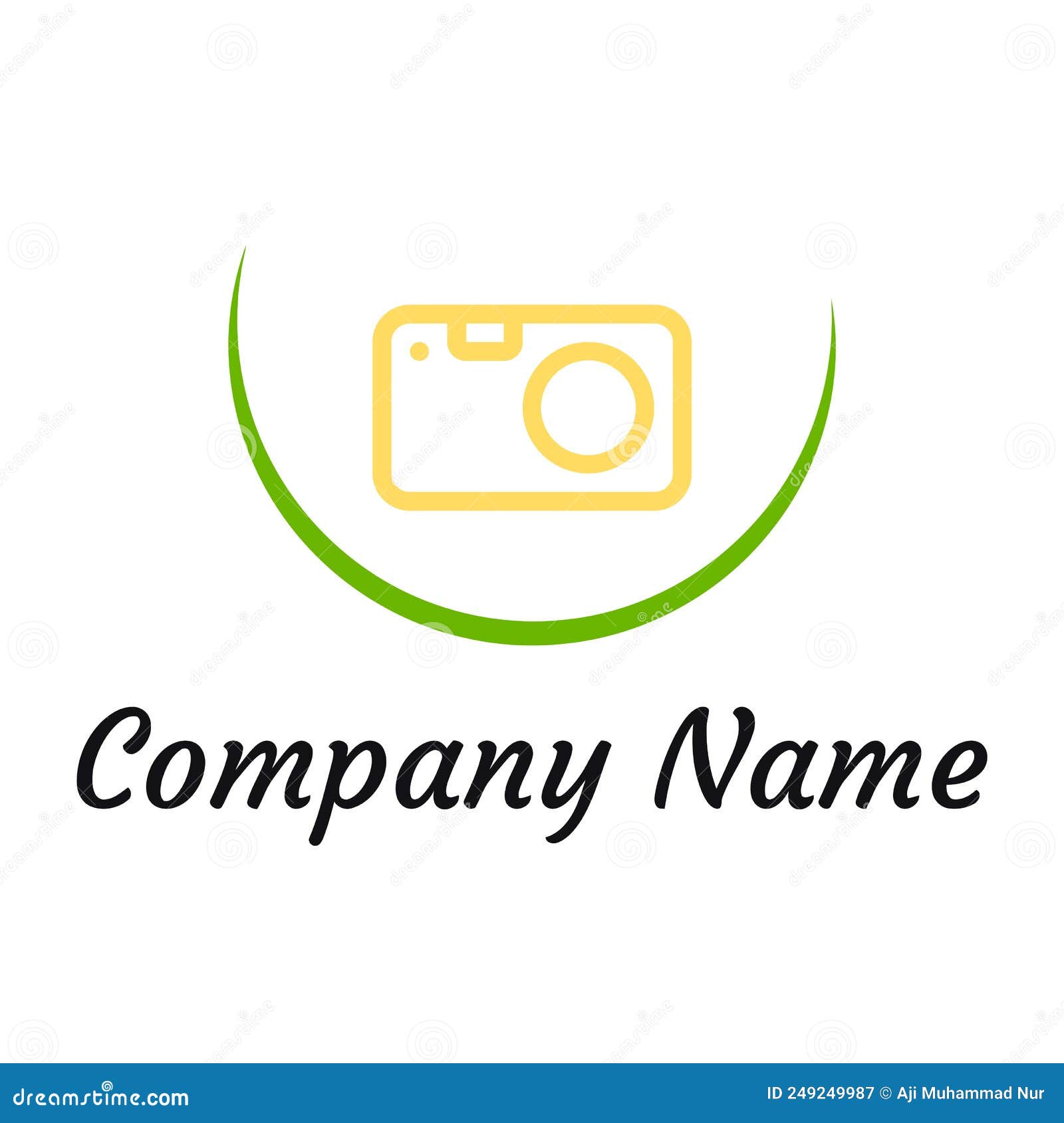 Simple Camera Vector Icon Logo Stock Illustration - Illustration of ...