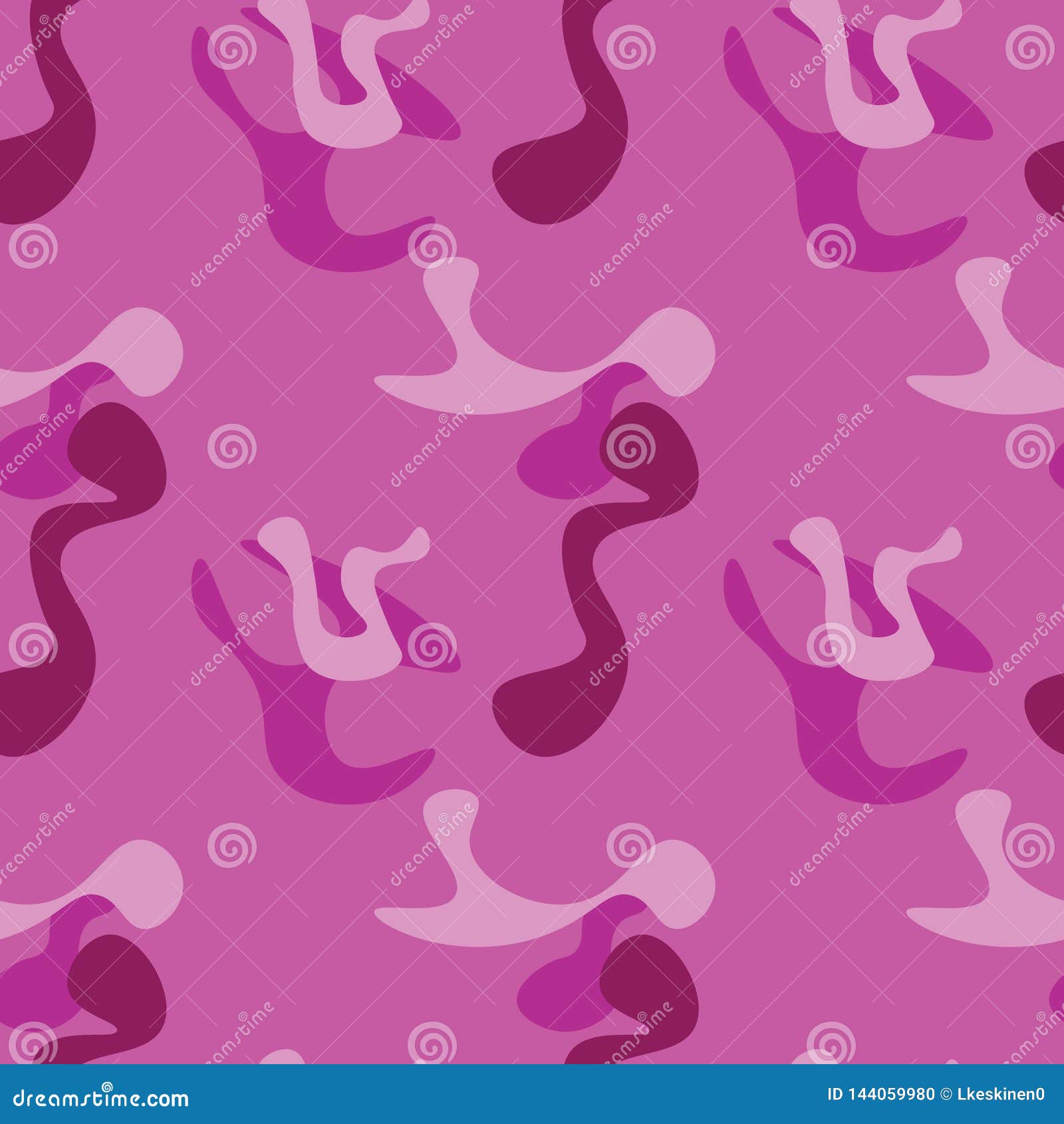 Simple Camouflage Seamless Pattern Stock Vector - Illustration of ...