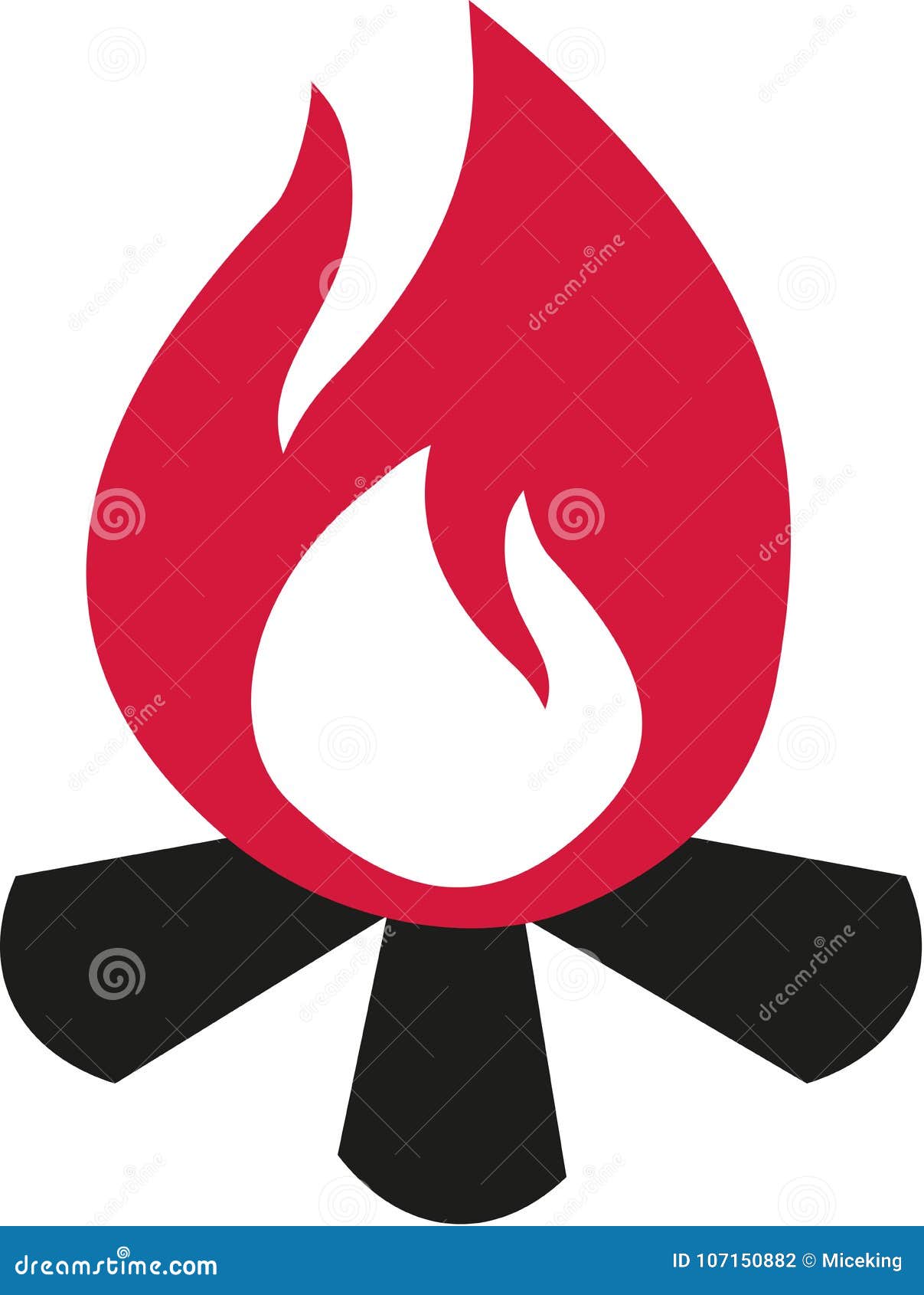 Simple Campfire Stock Illustrations – 5,182 Simple Campfire Stock ...