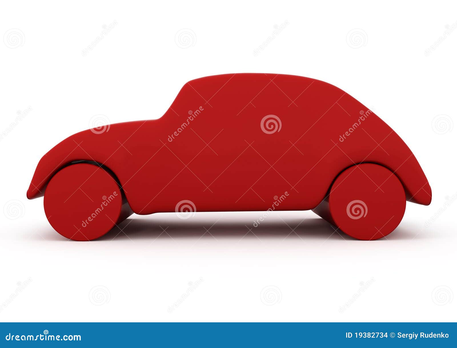 Simple Car stock illustration. Illustration of classic - 19382734