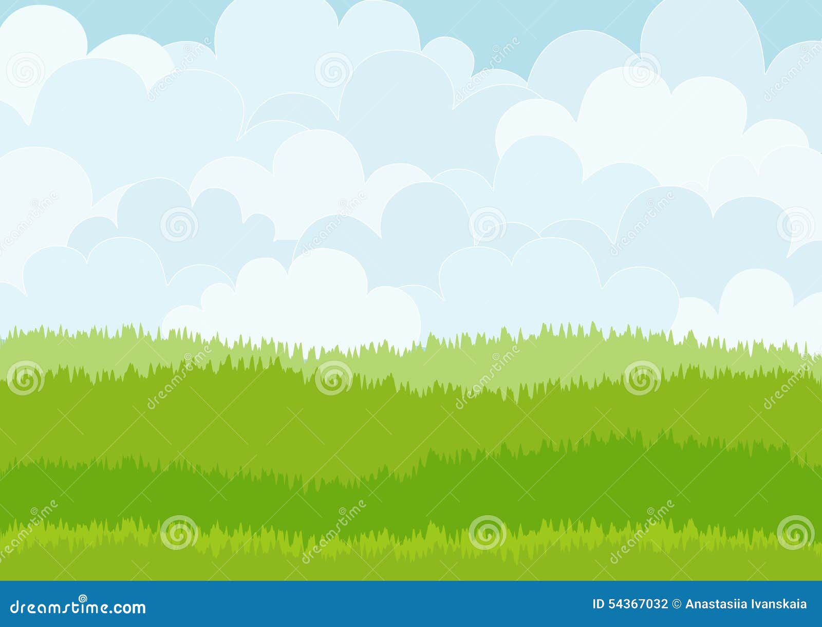 Cartoon Meadow Landscape | CartoonDealer.com #82826777 Cartoon Meadow Landscape | CartoonDealer.com #82826777