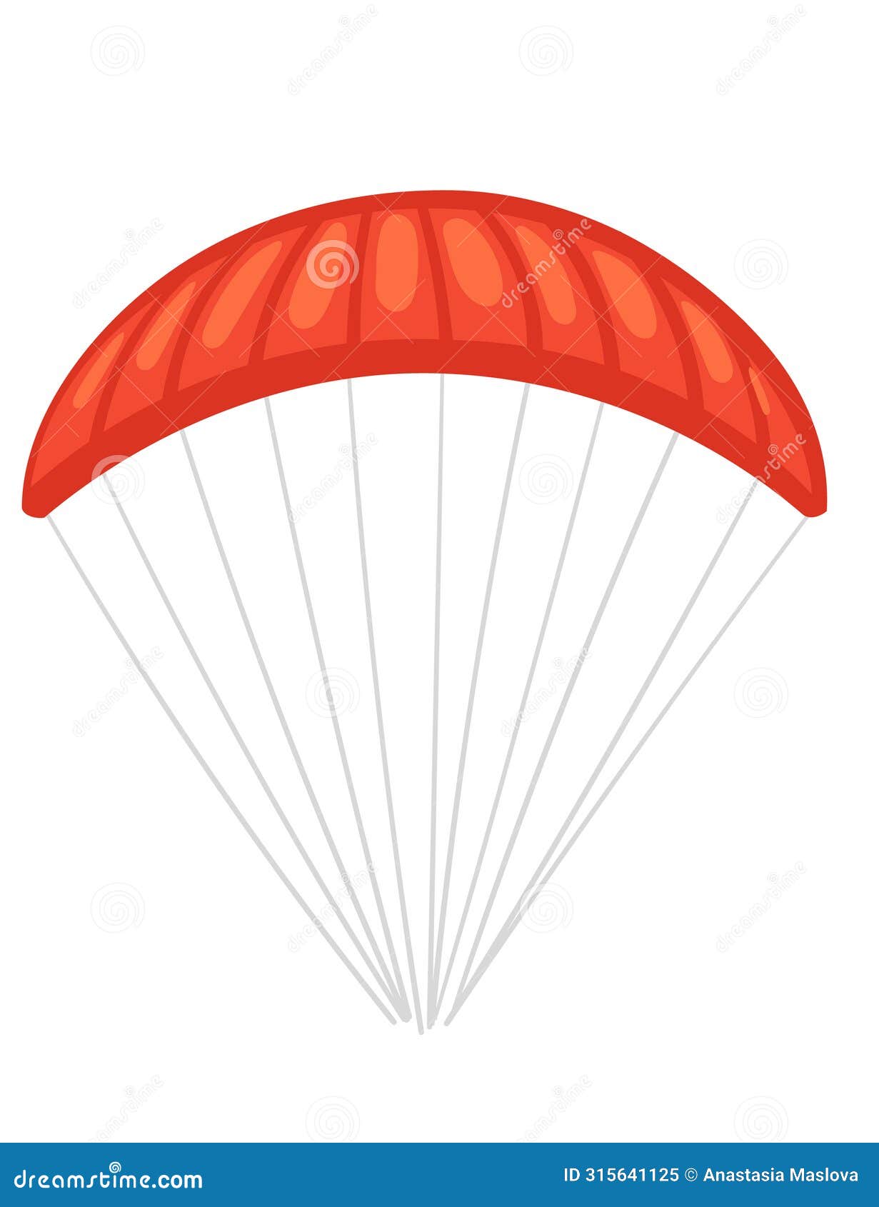 Cartoon Parachute Man Jumping Stock Photography | CartoonDealer.com ...