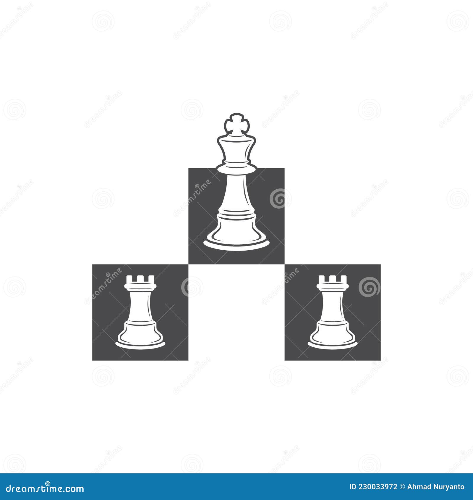 Simple castle chess icon stock illustration. Illustration of ...