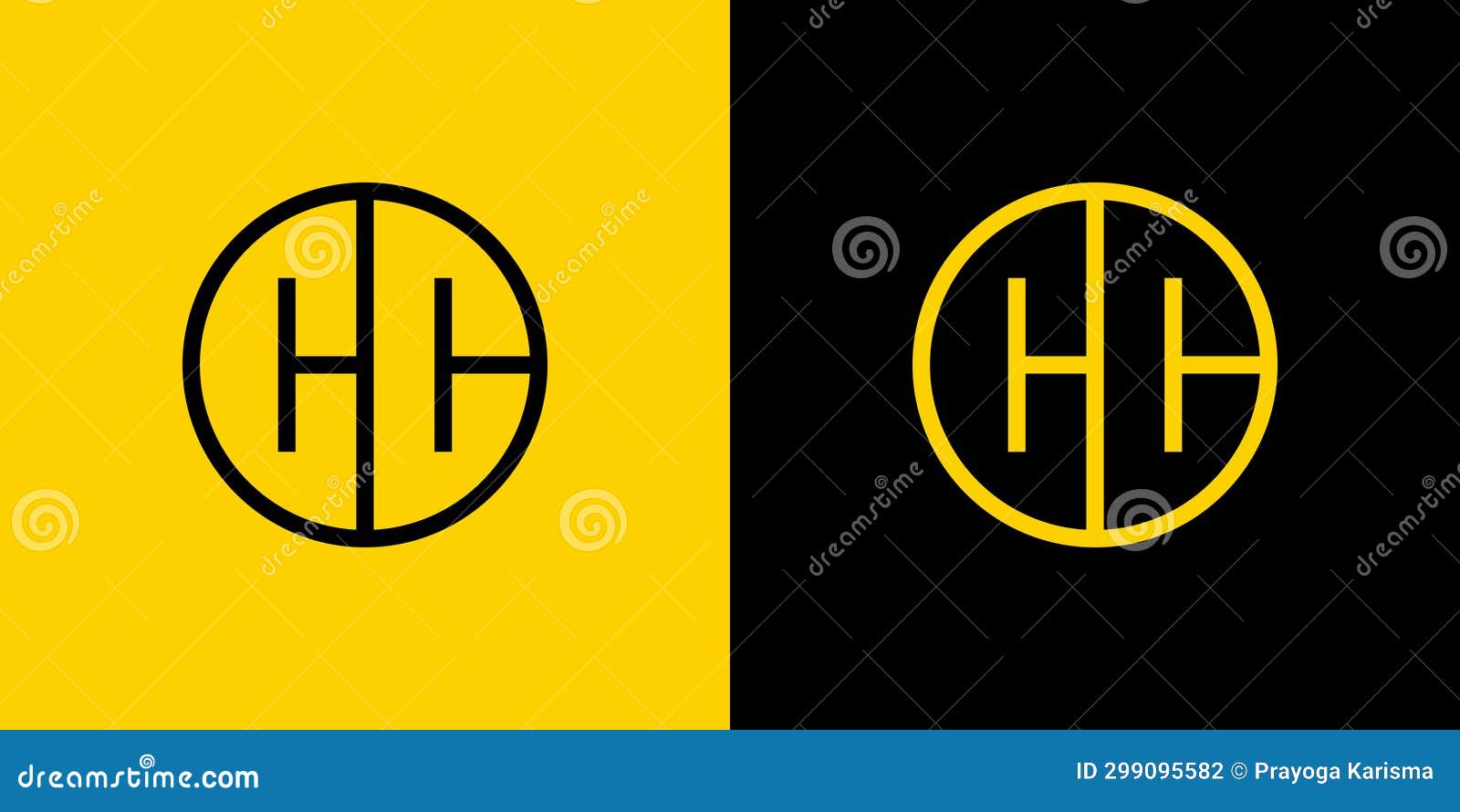 Simple CC Letter Circle Logo Set, Suitable for Business with CC Initial ...