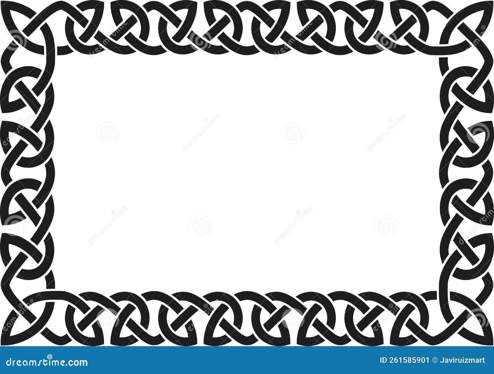 Simple Celtic Knot Border Celtic Knot Border Embroidery Design