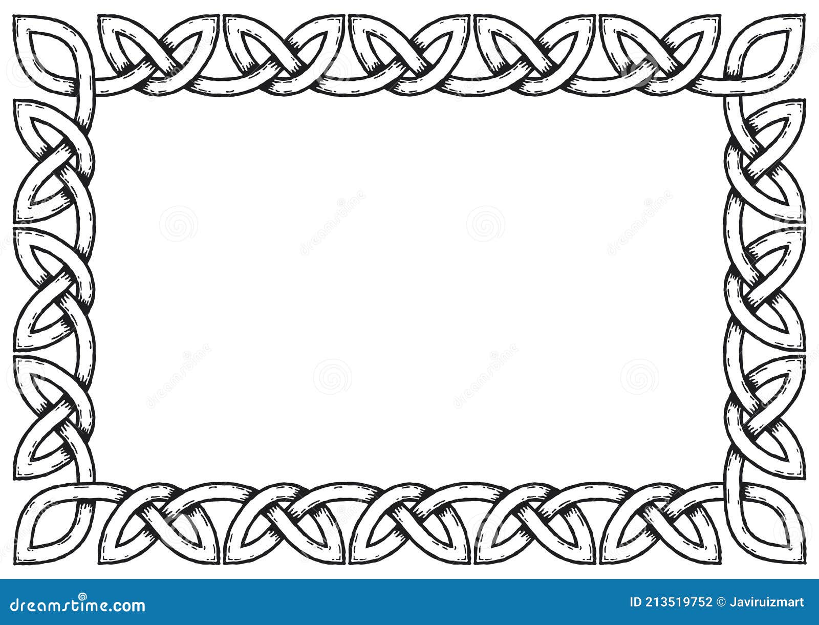 Celtic Knot Rectangle