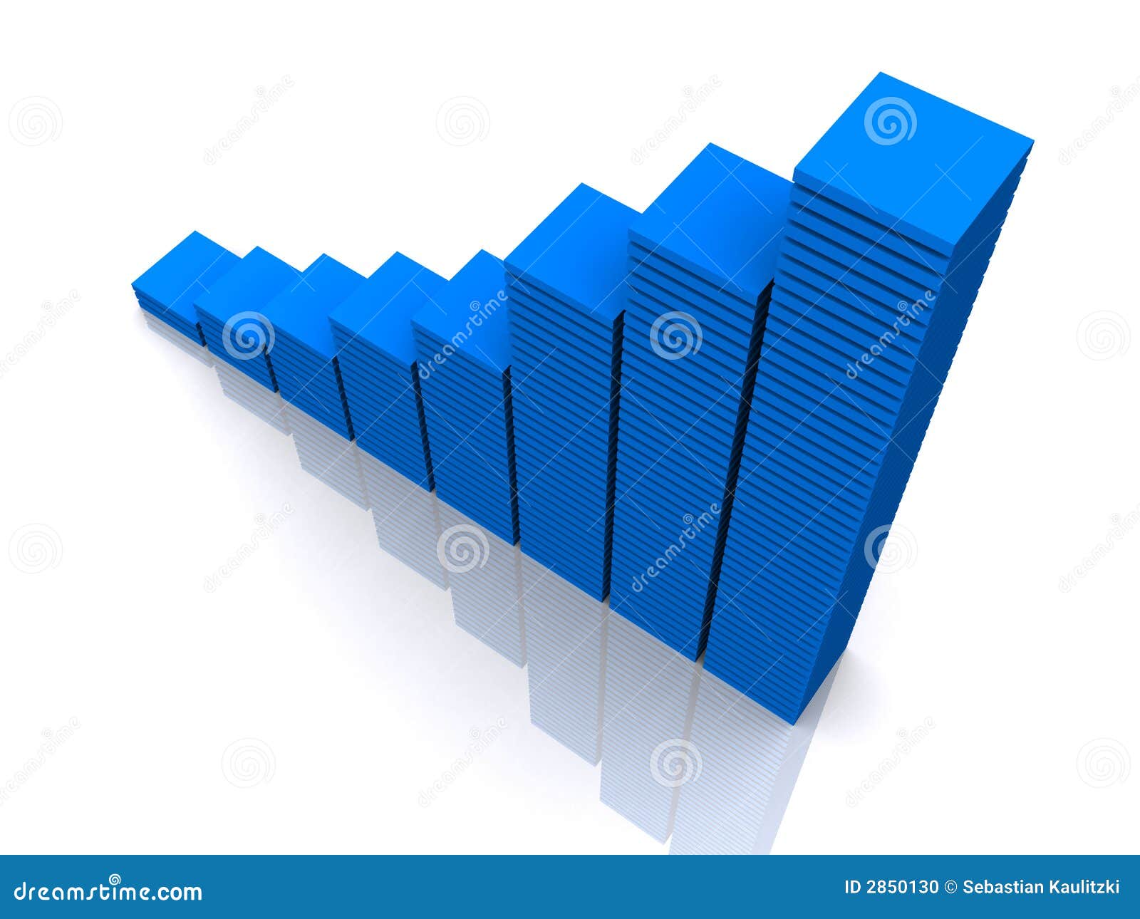 Simple chart stock illustration. Illustration of building - 2850130