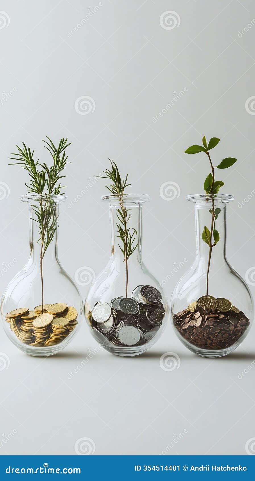 Simple Chart Comparing Compound Interest Savings Plans for Different ...