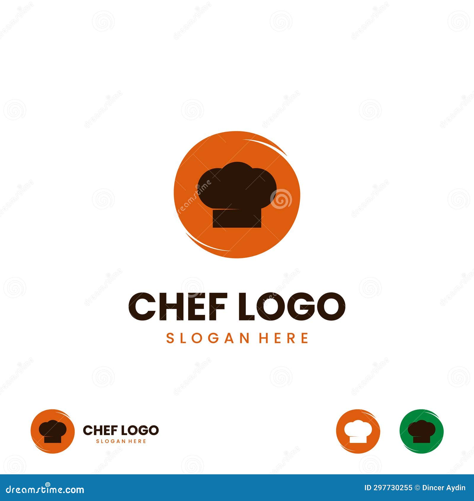 Simple Chef Logo Design Icon Template Stock Vector - Illustration of ...