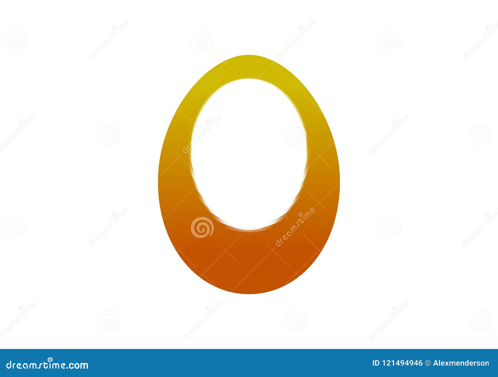 Simple Chicken Egg with Shadow Stock Photo - Illustration of healthy ...