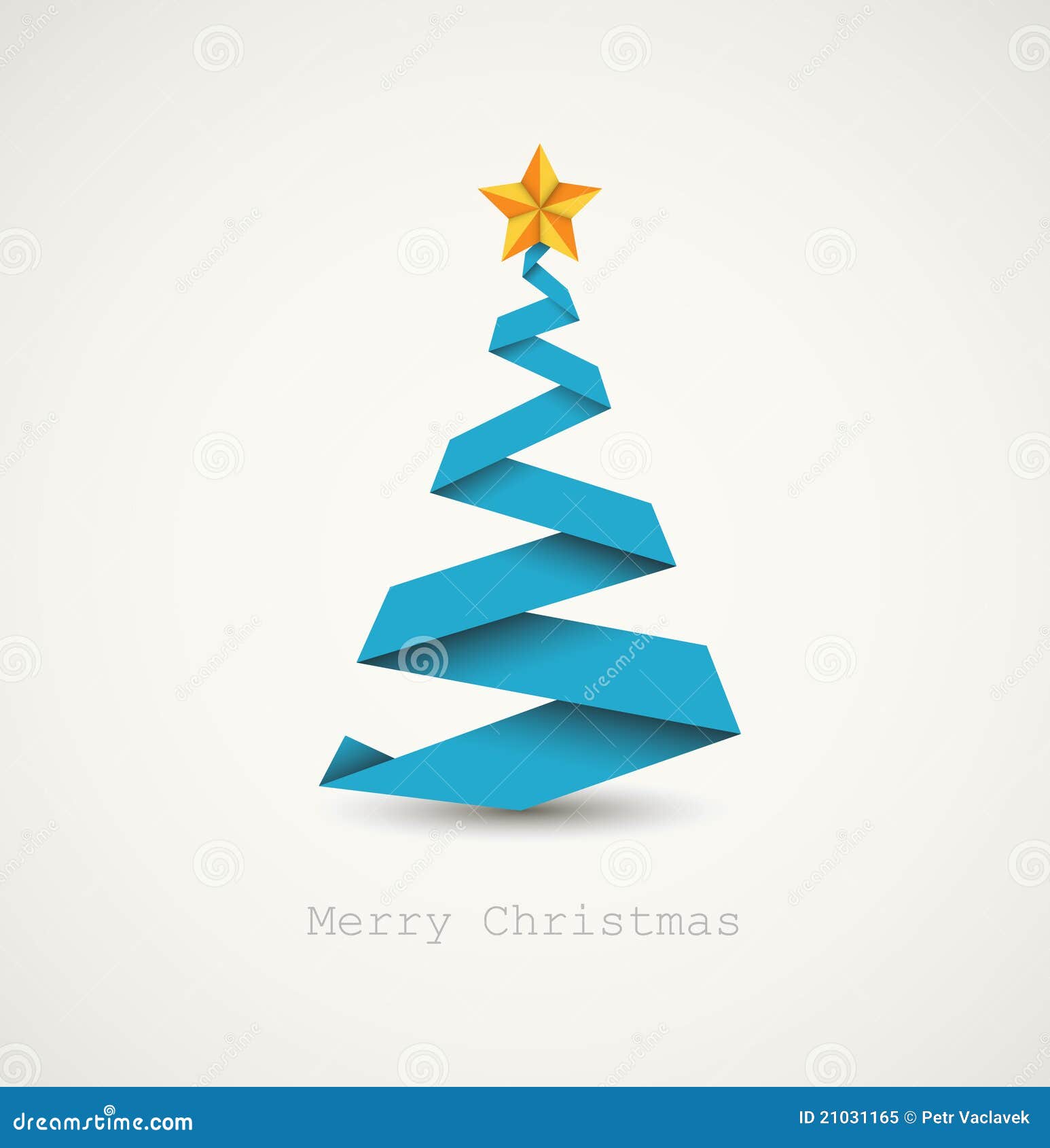 A Simple Christmas Tree Outline Shape With Some New Year And Christmas ...