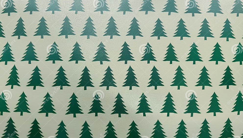 Simple Christmas Tree Pattern Design. Suitable for Wallpapers and ...