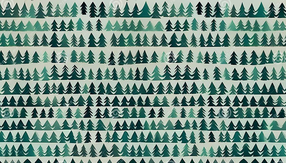 Simple Christmas Tree Pattern Design. Suitable for Wallpapers and ...