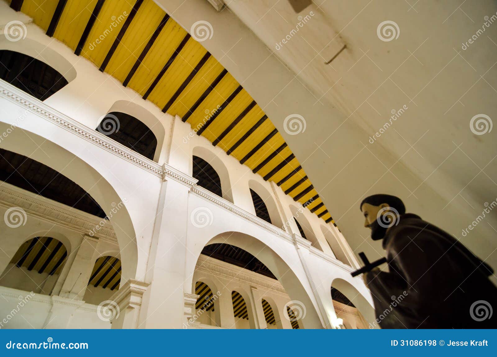 Simple Church Interior stock photo. Image of chapel, religion - 31086198