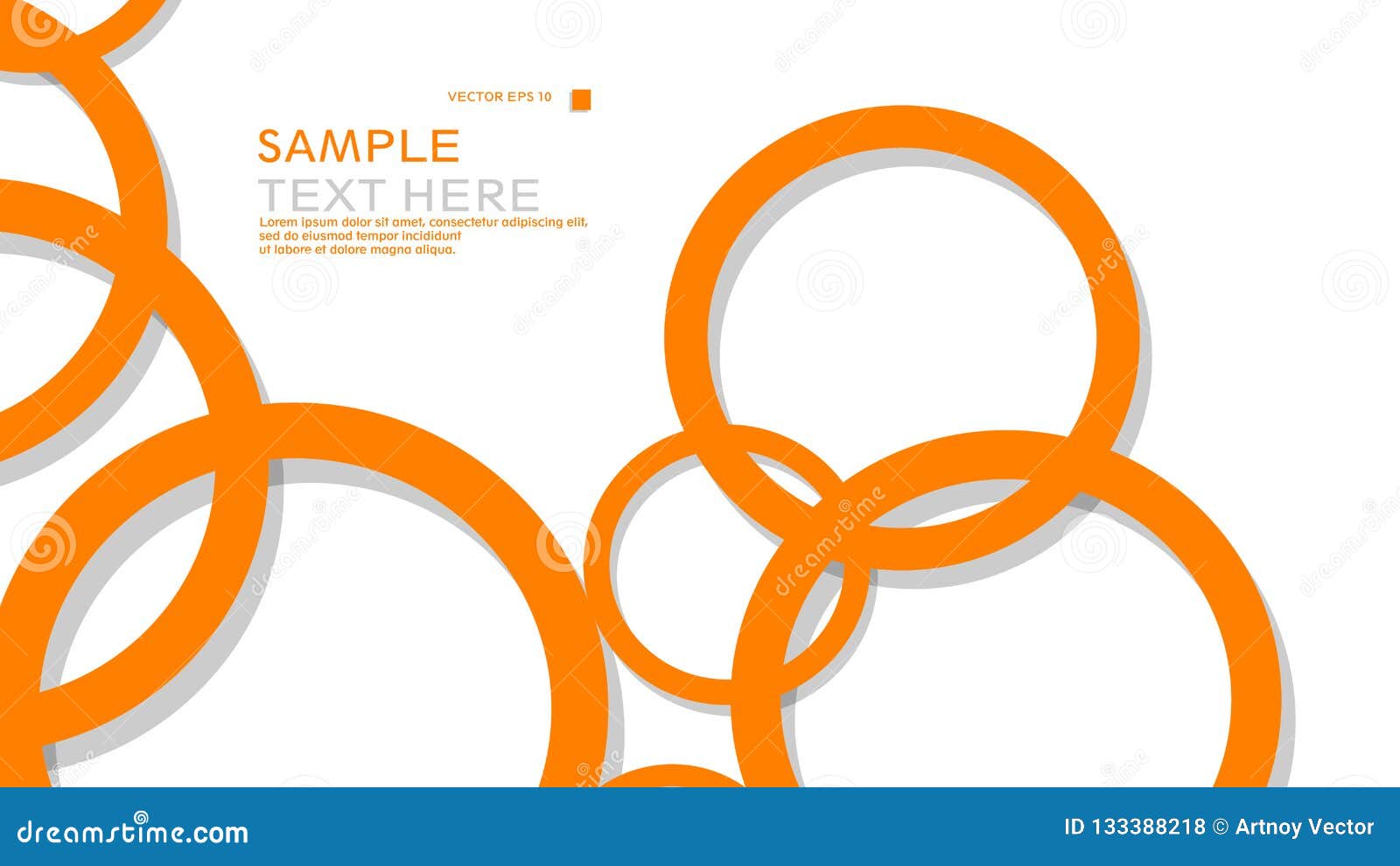 Simple Circles Background stock vector. Illustration of background ...