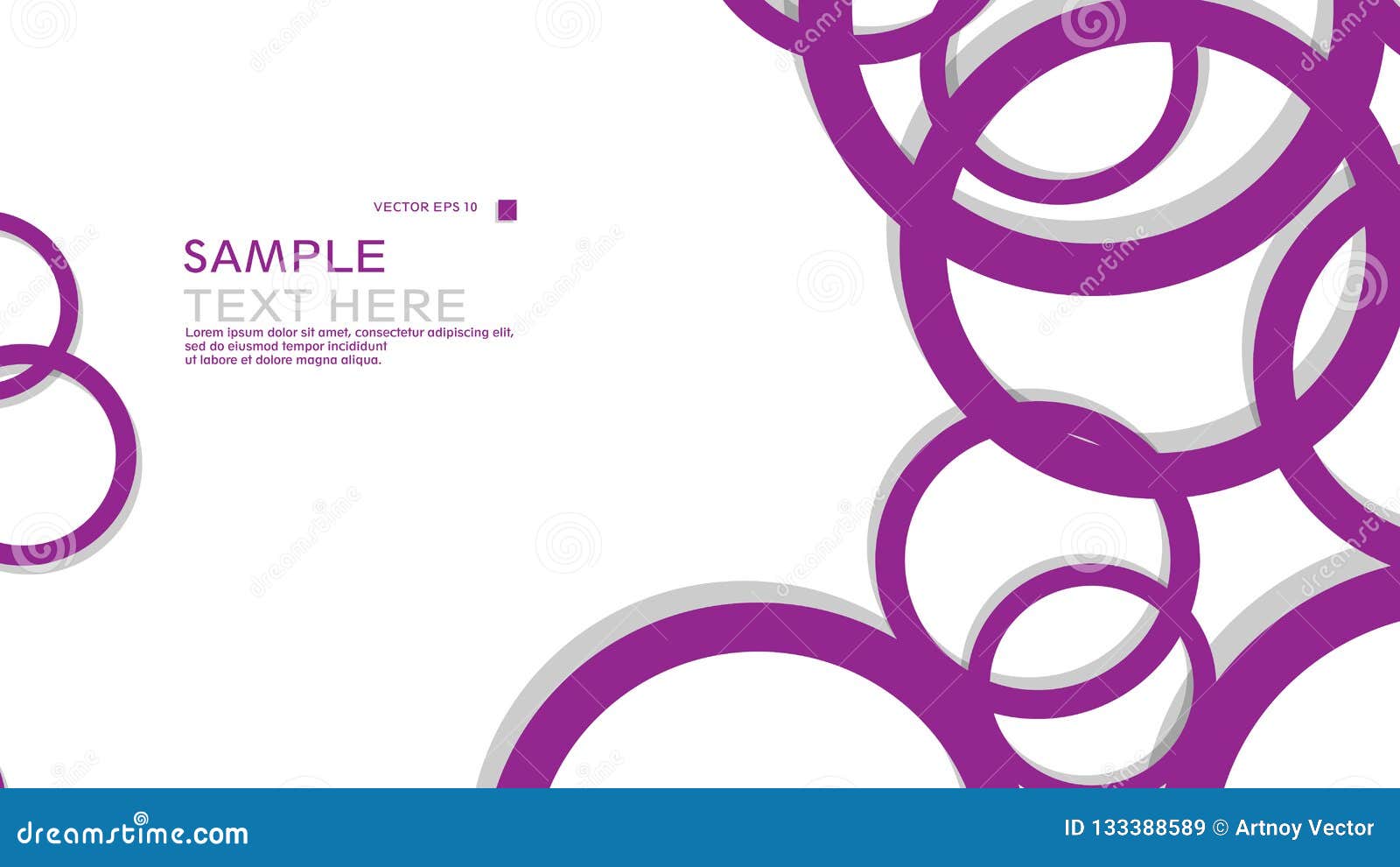 Simple Circles Background stock vector. Illustration of circles - 133388589