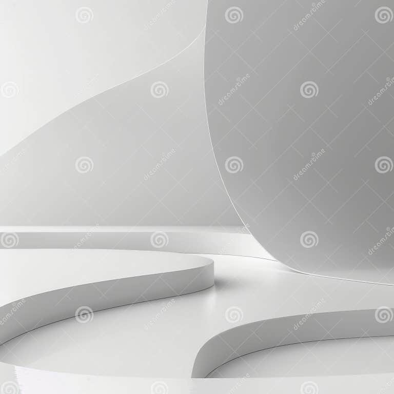 Simple, Clean Background in a Minimalist Modern Style. Stock ...