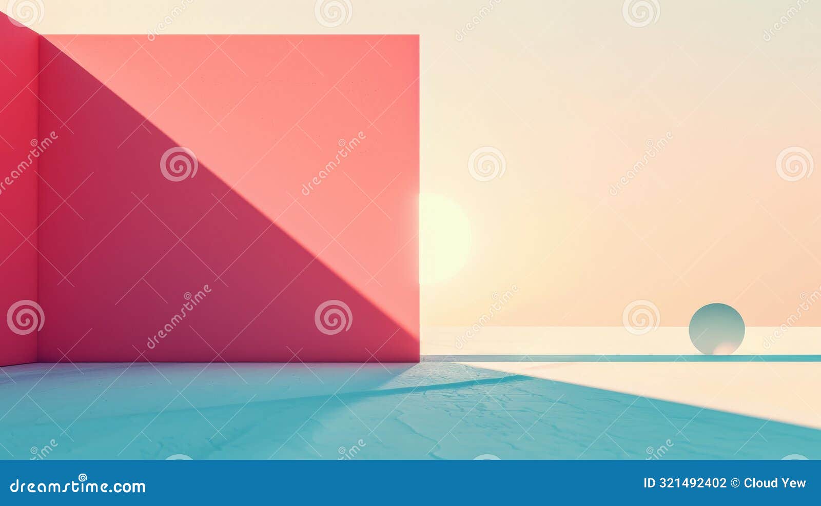 Simple, Clean Background with a Modern Minimalist Aesthetic. Stock ...