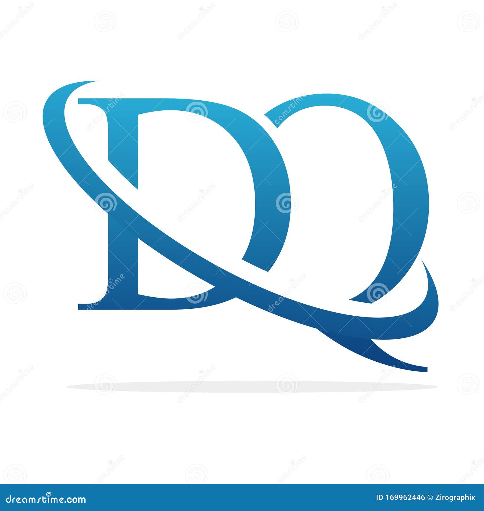 Creative DQ Logo Icon Design Stock Vector - Illustration of design ...