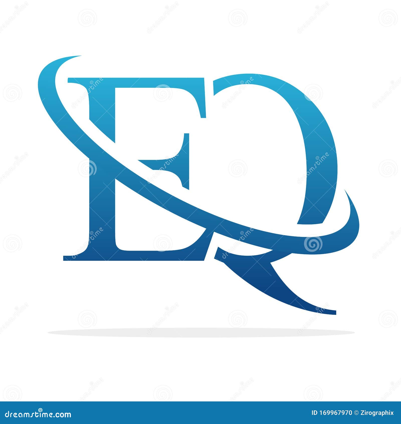 Creative EQ Logo Icon Design Stock Vector - Illustration of text, full ...