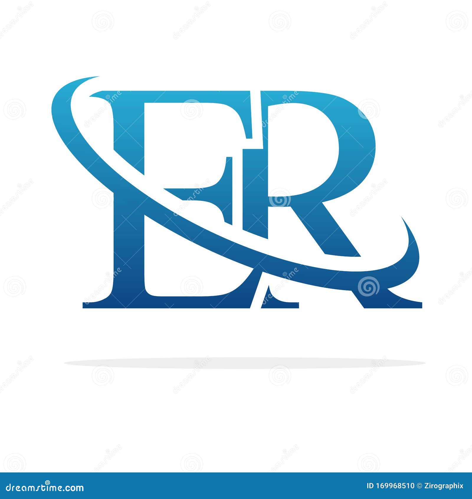 Creative ER Logo Icon Design Stock Vector - Illustration of icon ...