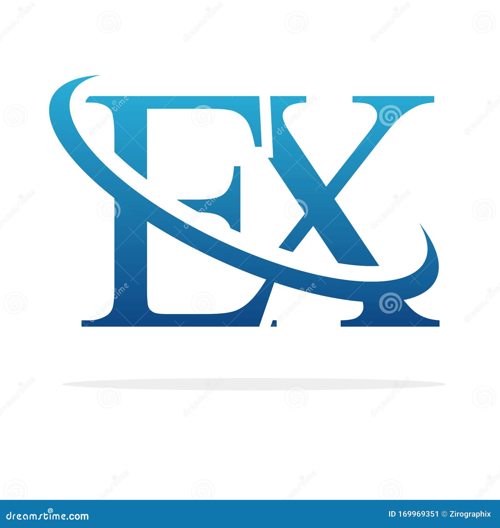 Creative EX Logo Icon Design Stock Vector - Illustration of logo, clean ...