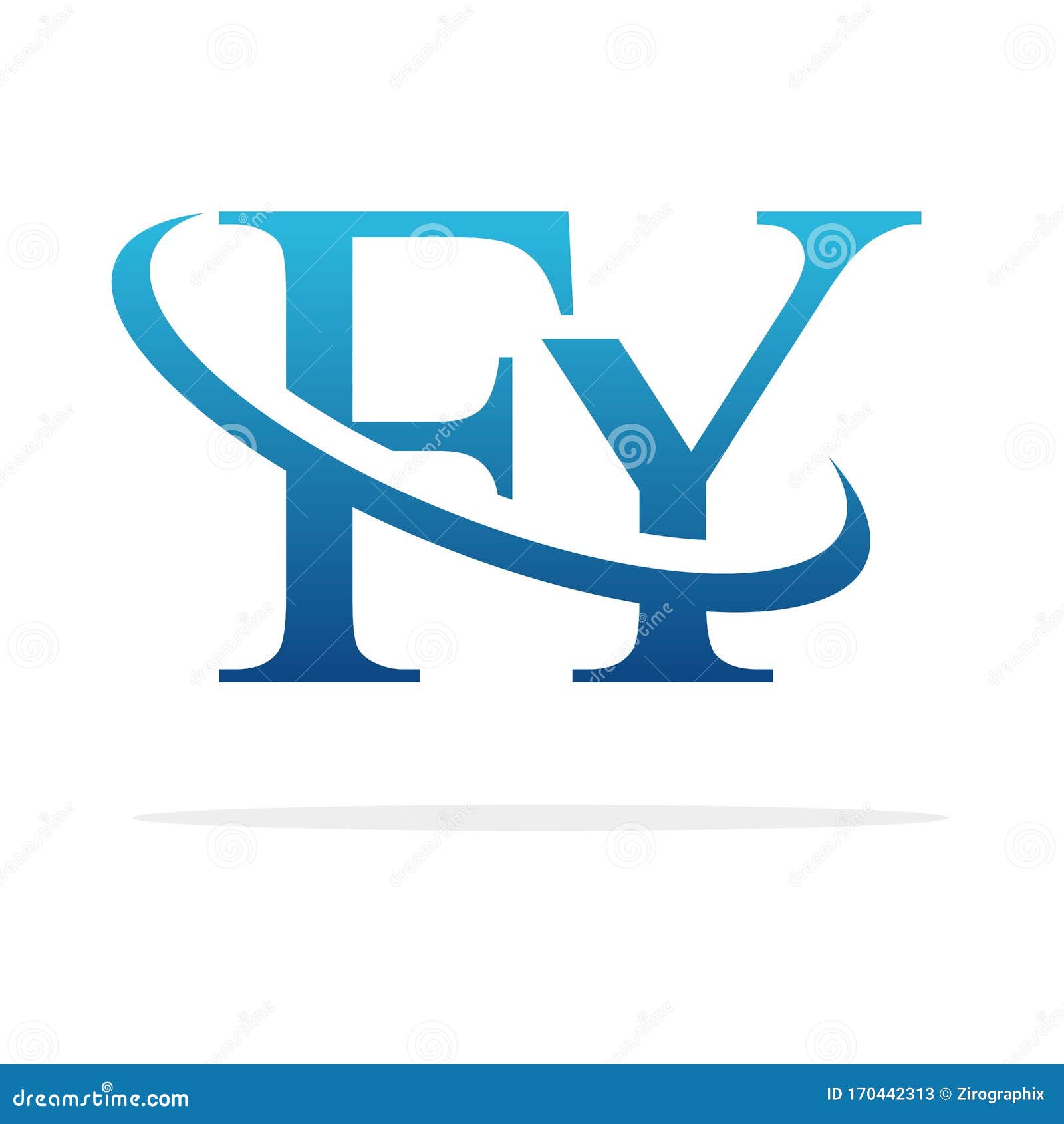 Creative FY Logo Icon Design Stock Vector - Illustration of abstract ...