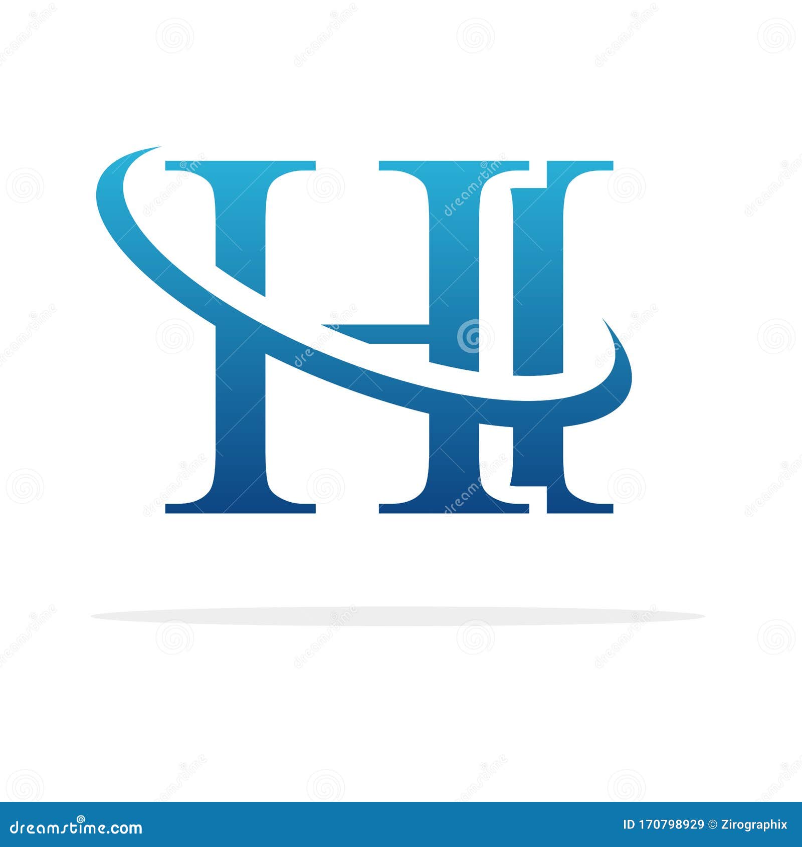 Creative HI Logo Icon Design Stock Vector - Illustration of concept ...