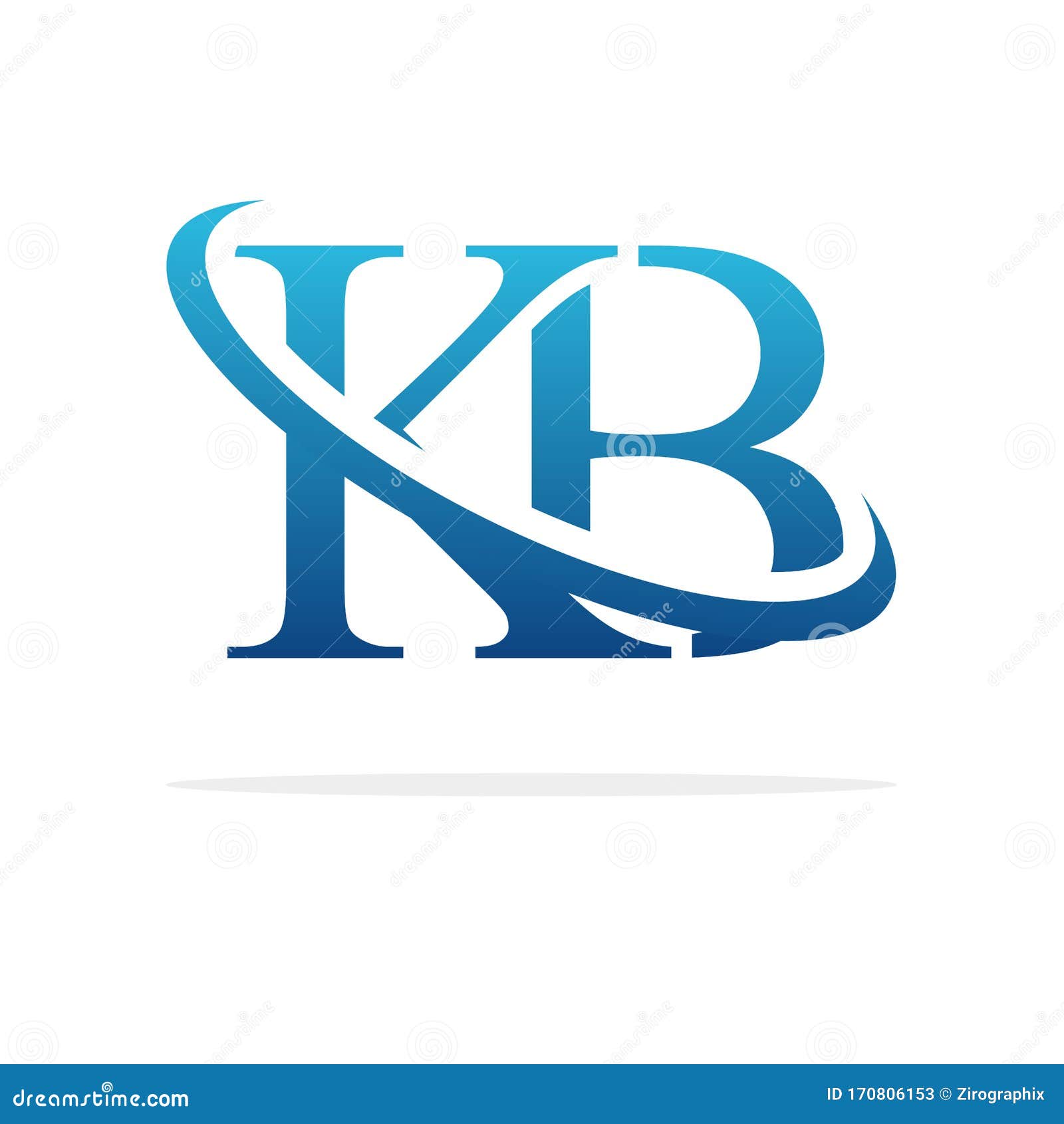Creative KB Logo Icon Design Stock Vector - Illustration of simple ...