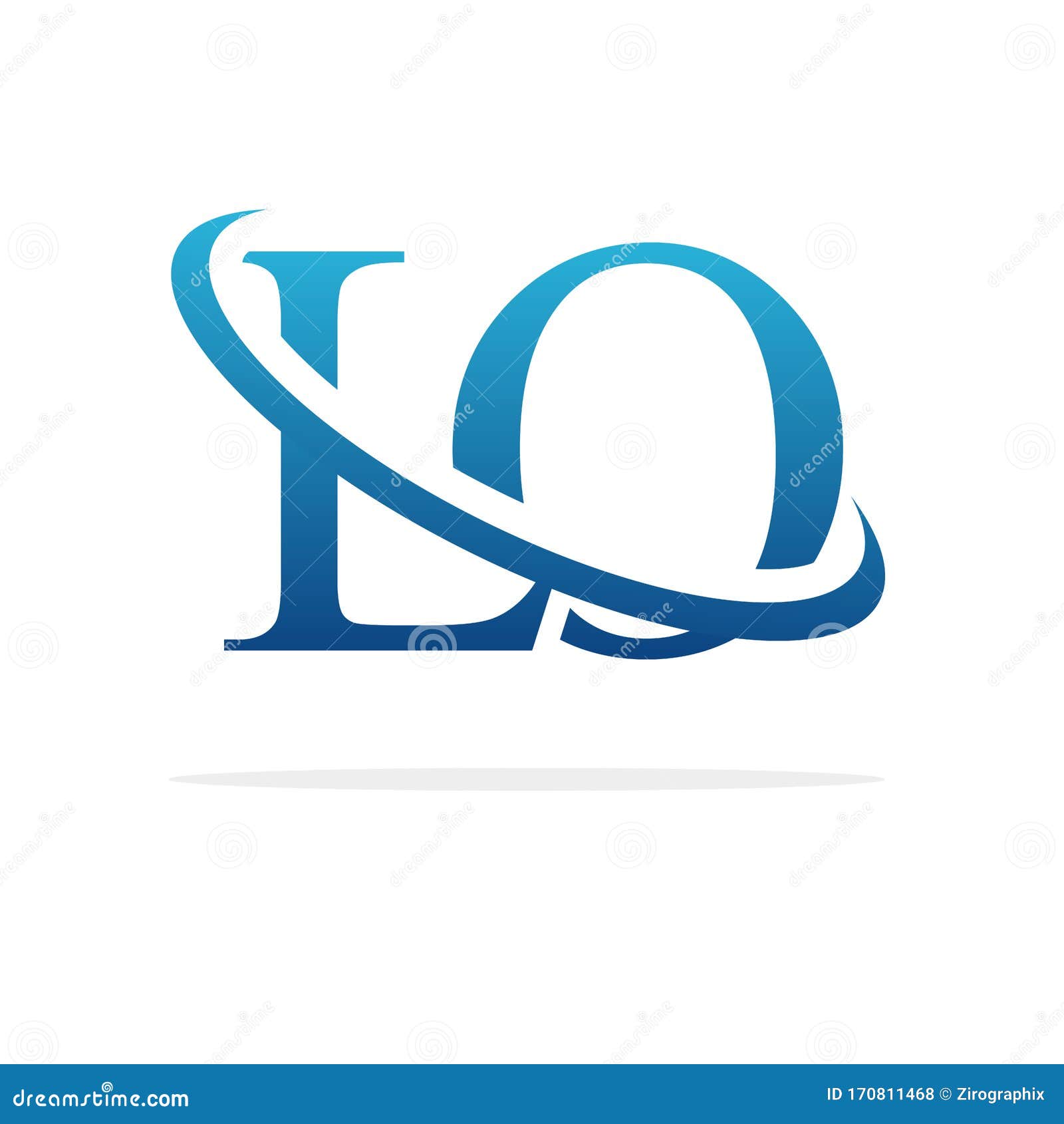 Creative LO Logo Icon Design Stock Vector - Illustration of vector ...