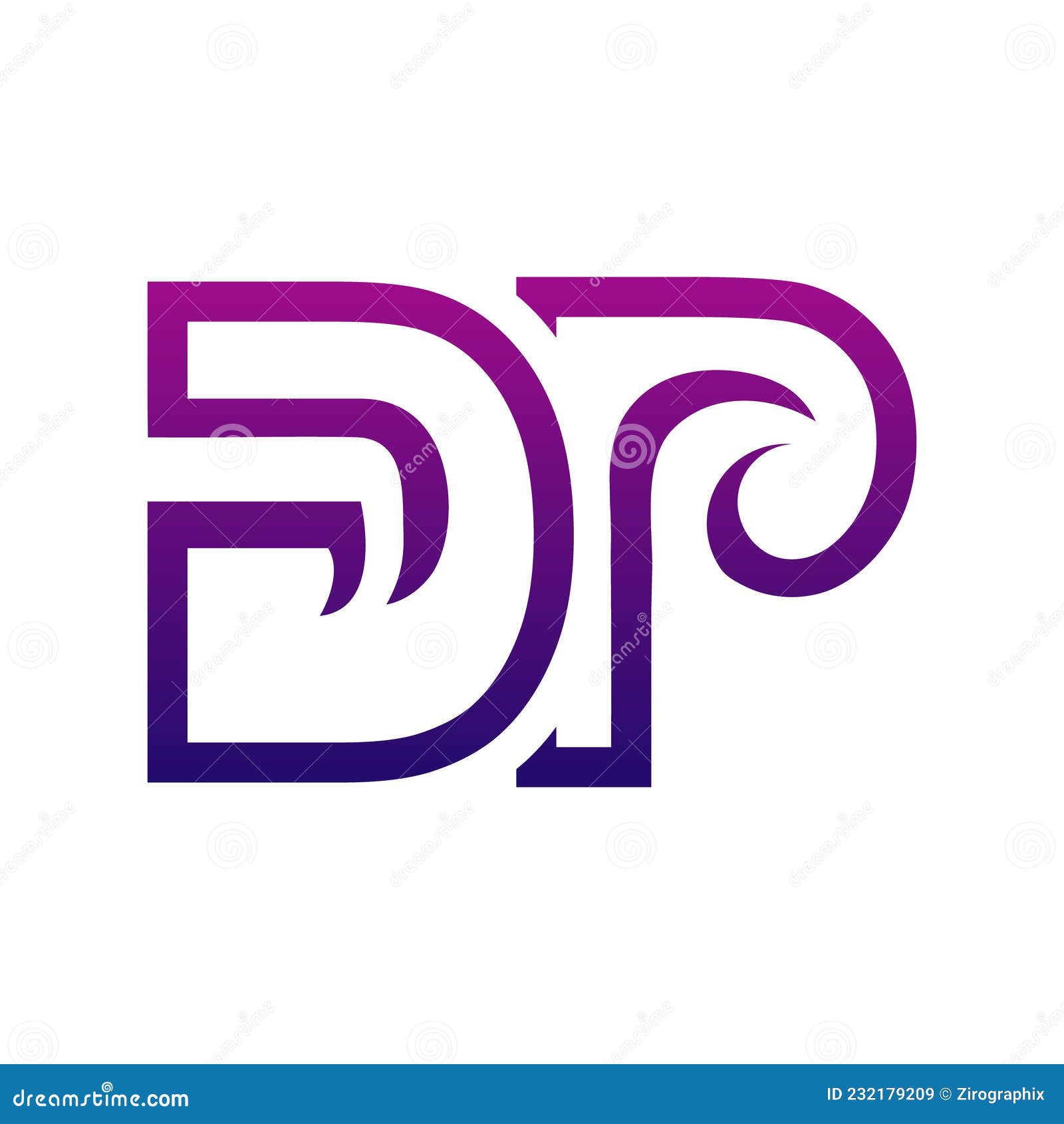 Creative DP Logo Icon Design Stock Vector - Illustration of design ...