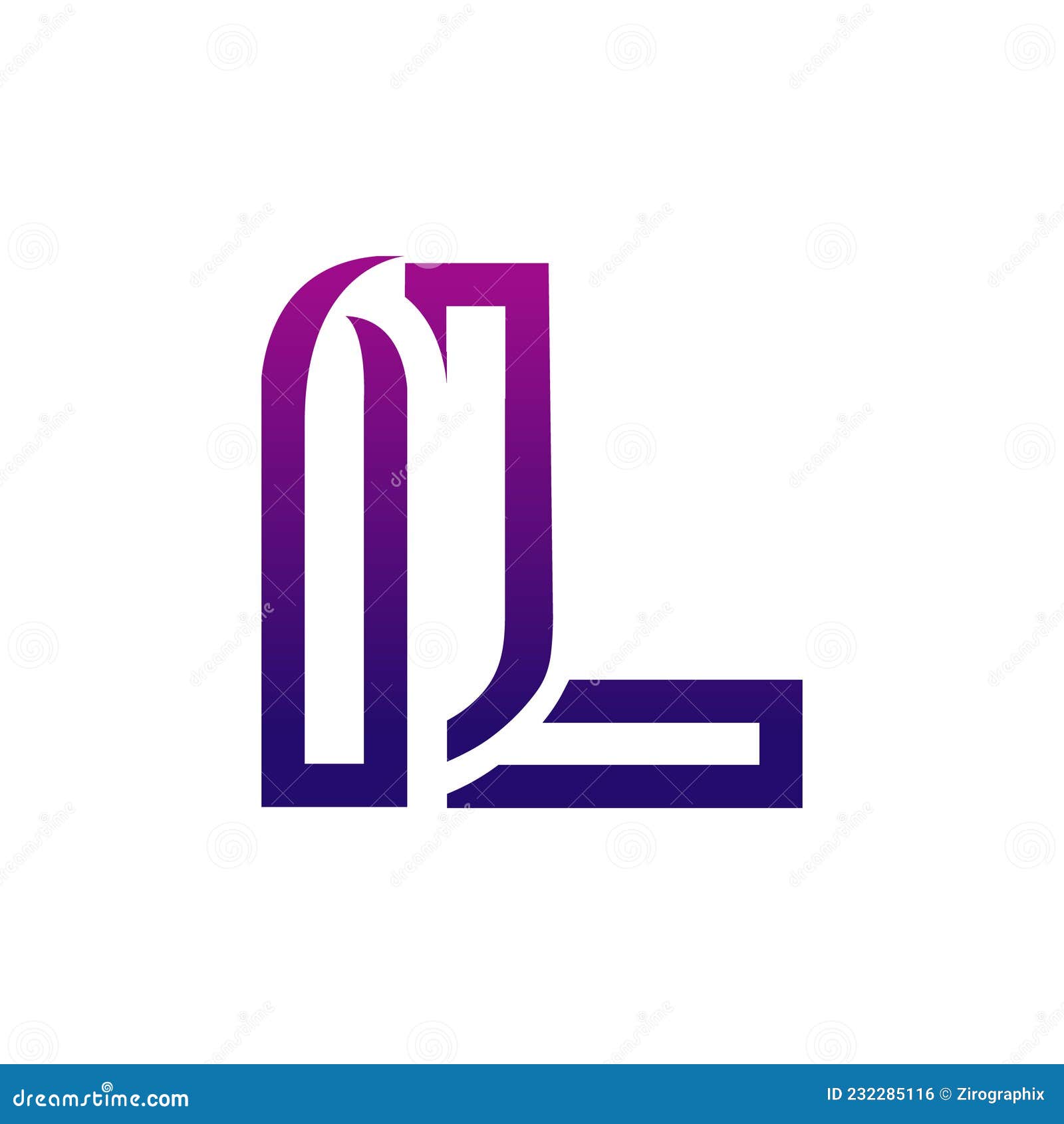 Creative IL Logo Icon Design Stock Vector - Illustration of icon ...
