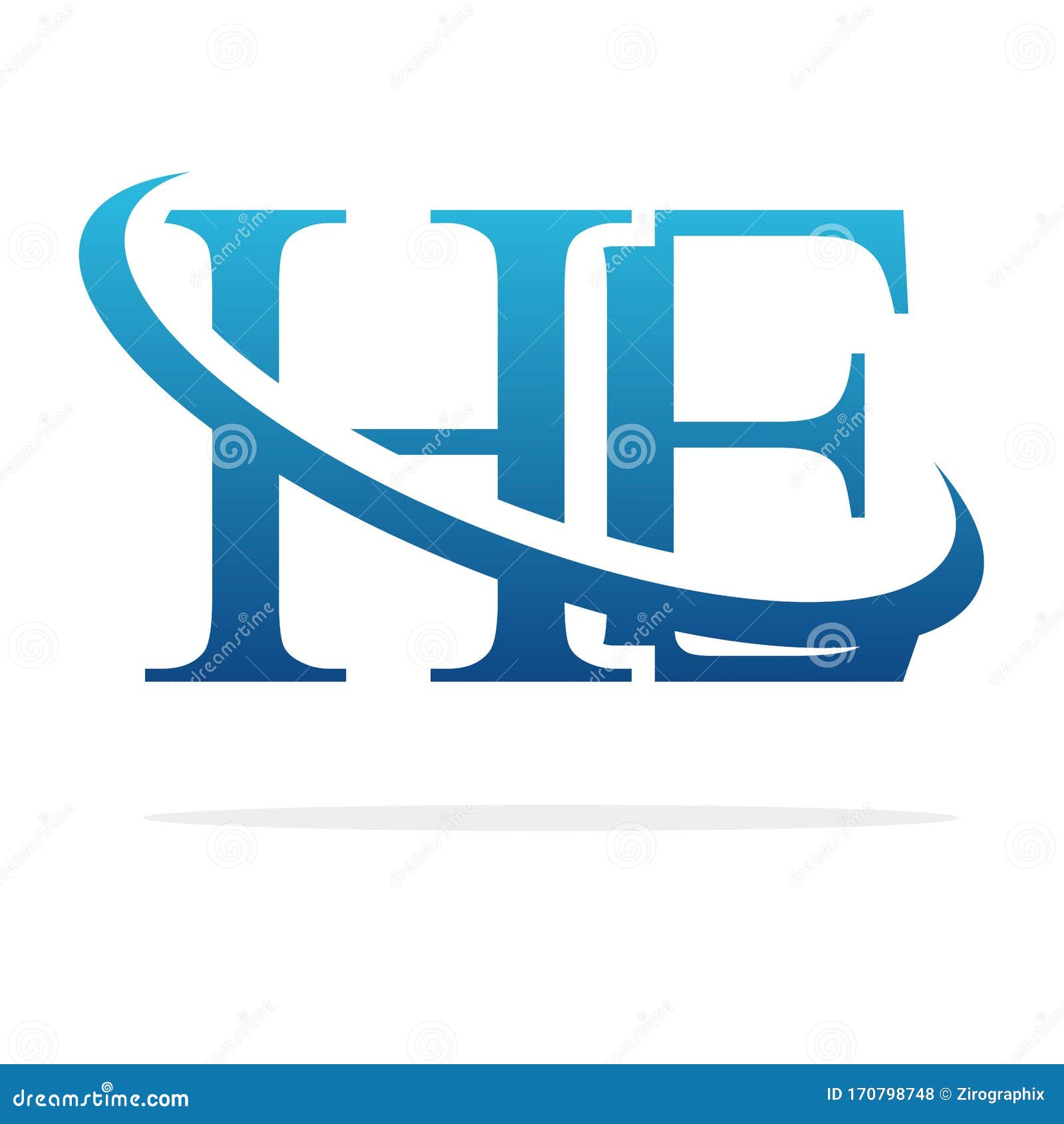 Creative he Logo Icon Design Stock Vector - Illustration of vector ...