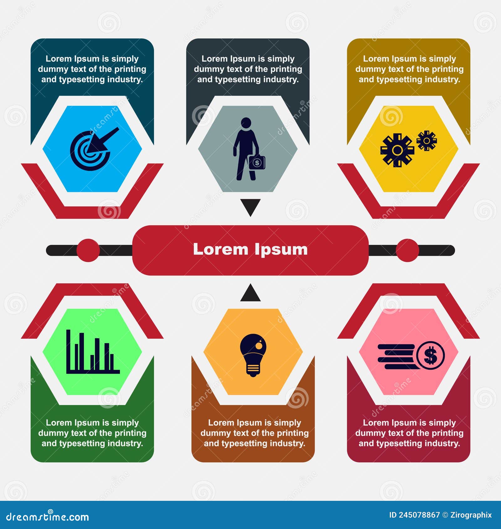 Design Template for Infographics Vector Art Stock Illustration ...