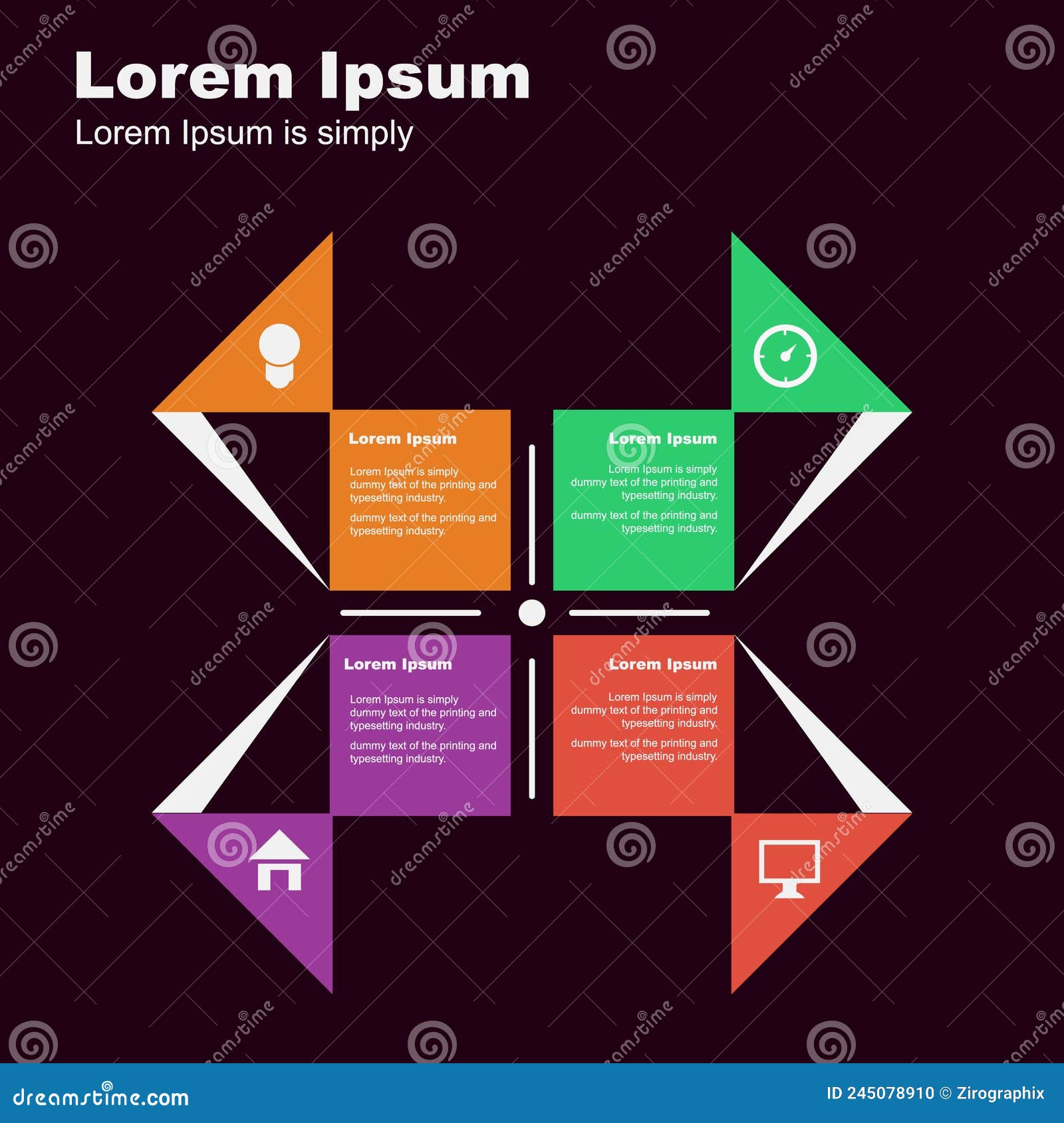 Design Template for Infographics Vector Art Stock Illustration ...