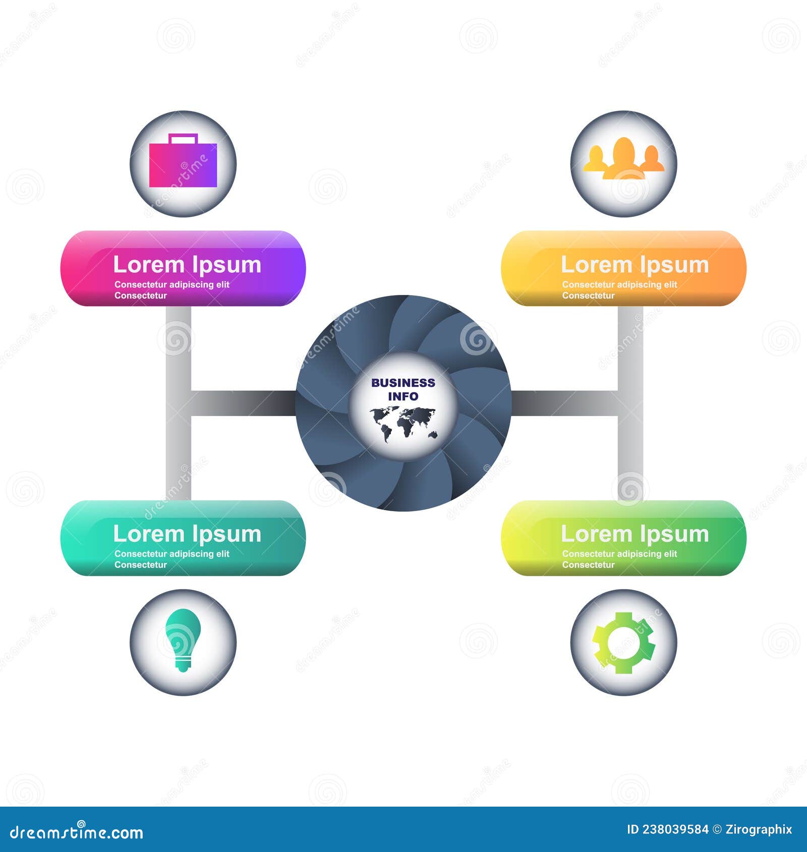 Infographic Vector Art Illustration Design Stock Vector - Illustration ...