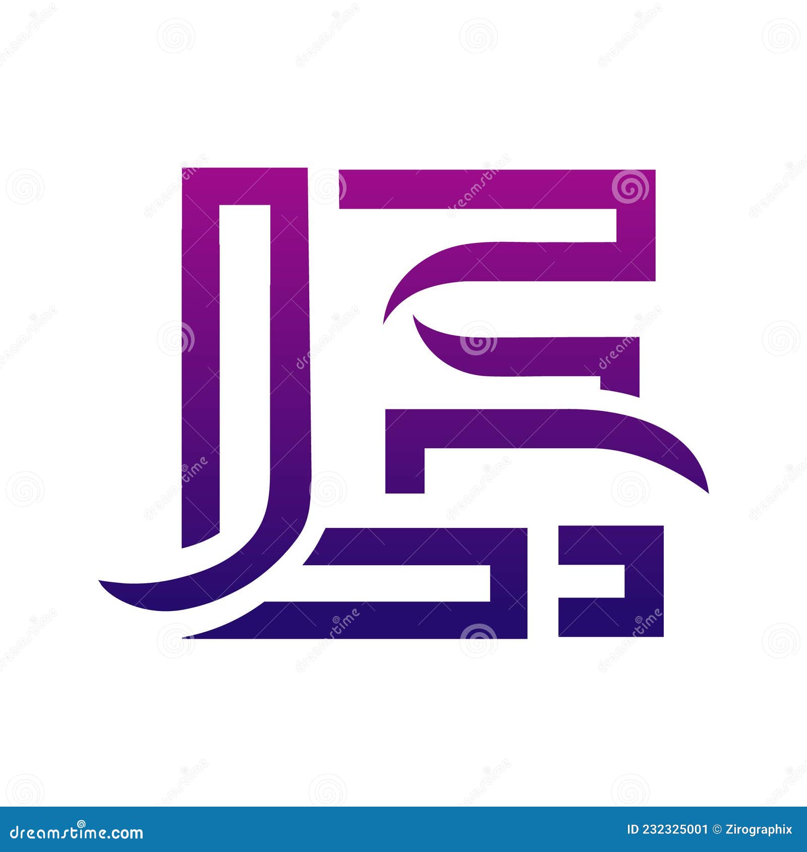 Creative LE Logo Icon Design Stock Vector - Illustration of abstract ...