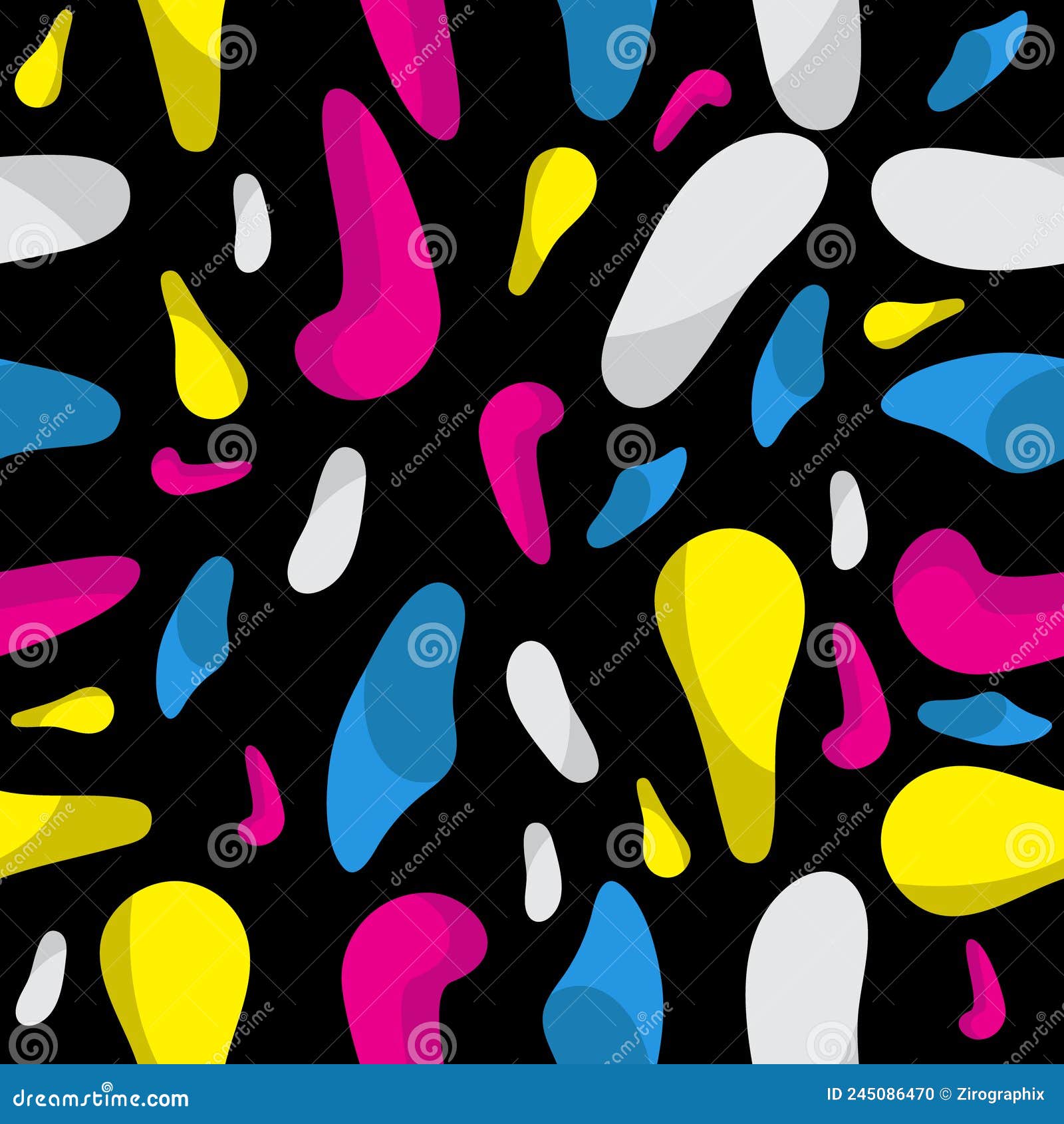 Seamless Pattern Background Vector Art Design Stock Illustration ...