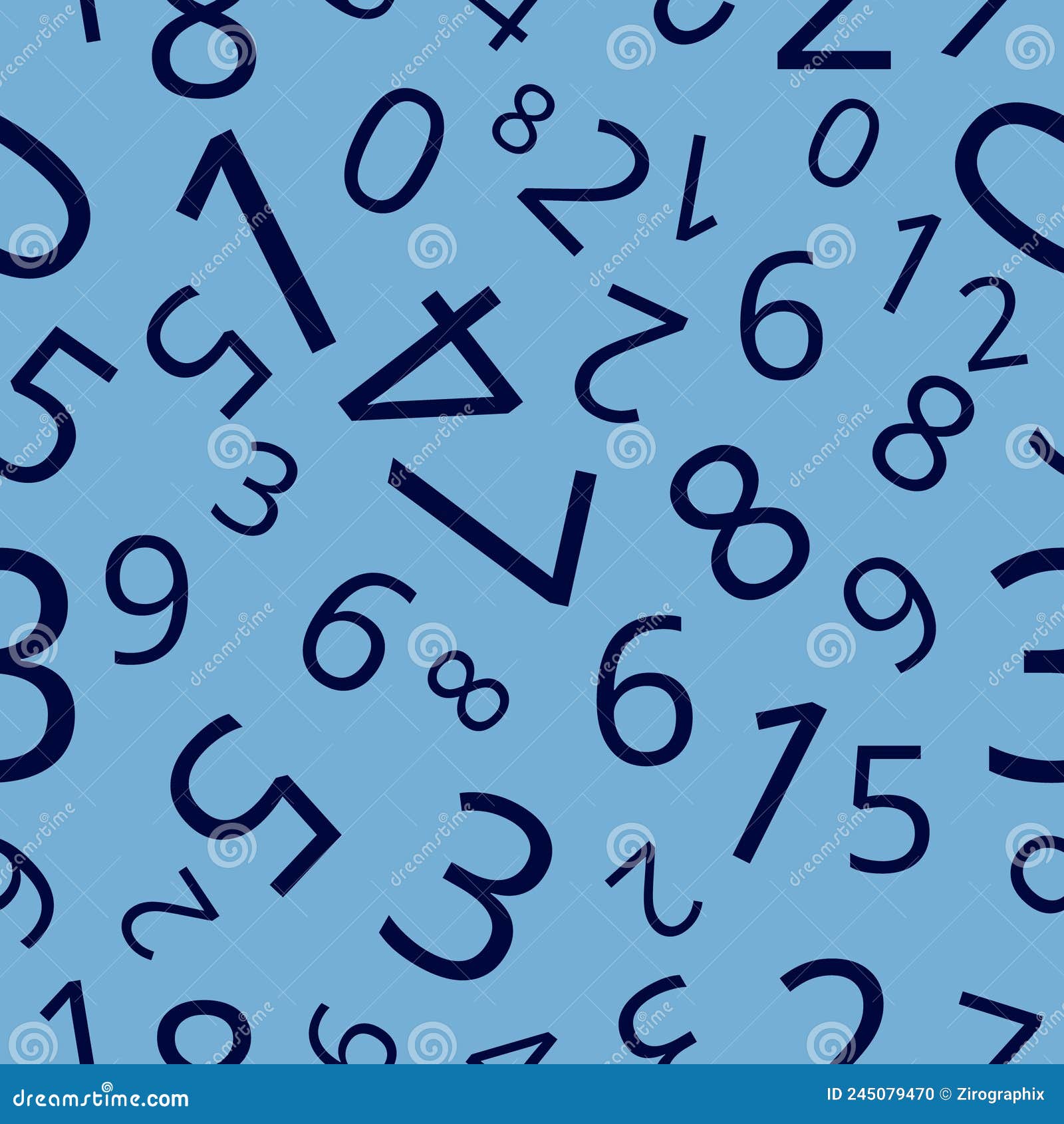 Seamless Pattern with Elements Vector Art Stock Vector - Illustration ...