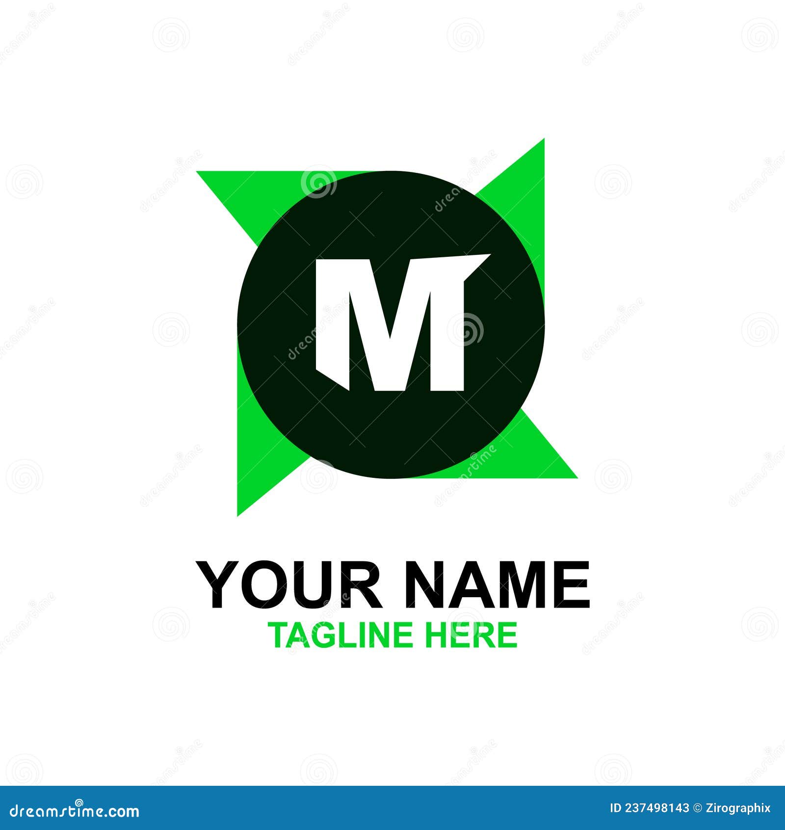 TECH Creative M Logo Icon Art Illustration Stock Vector - Illustration ...