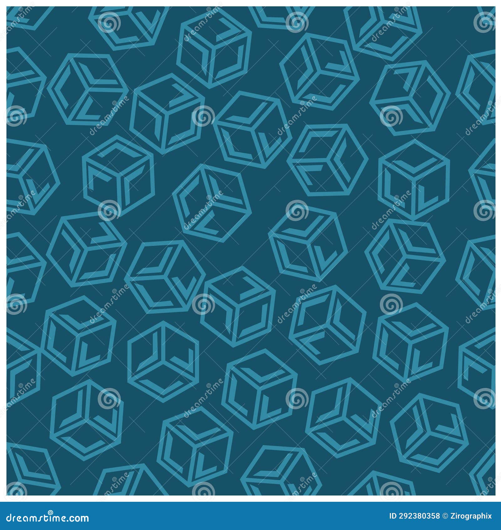 Unique Pattern Art Design Vector Image Stock Vector - Illustration of ...