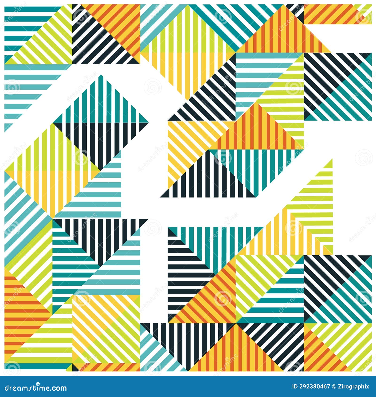 Unique Pattern Art Design Vector Image Stock Illustration ...