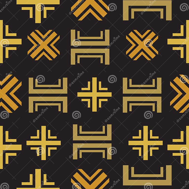 Vector Art Seamless Pattern Background Design Stock Illustration ...