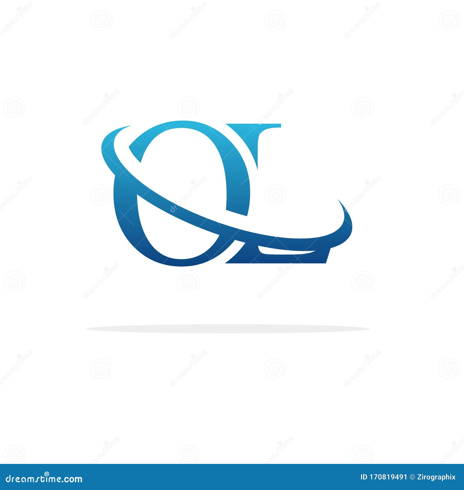 Creative OL Logo Icon Design Stock Vector - Illustration of text ...