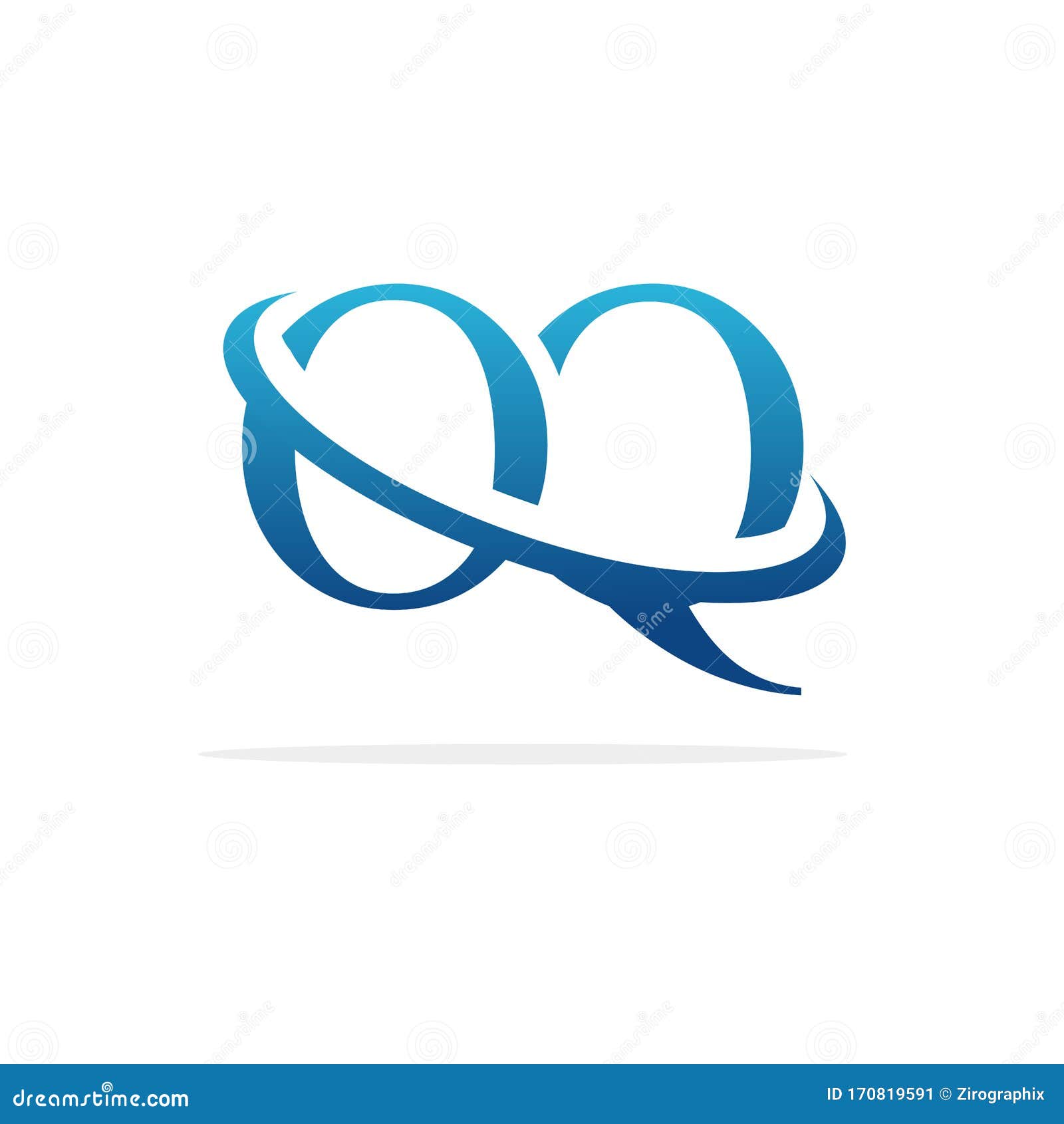 Creative OQ Logo Icon Design Stock Vector - Illustration of word ...