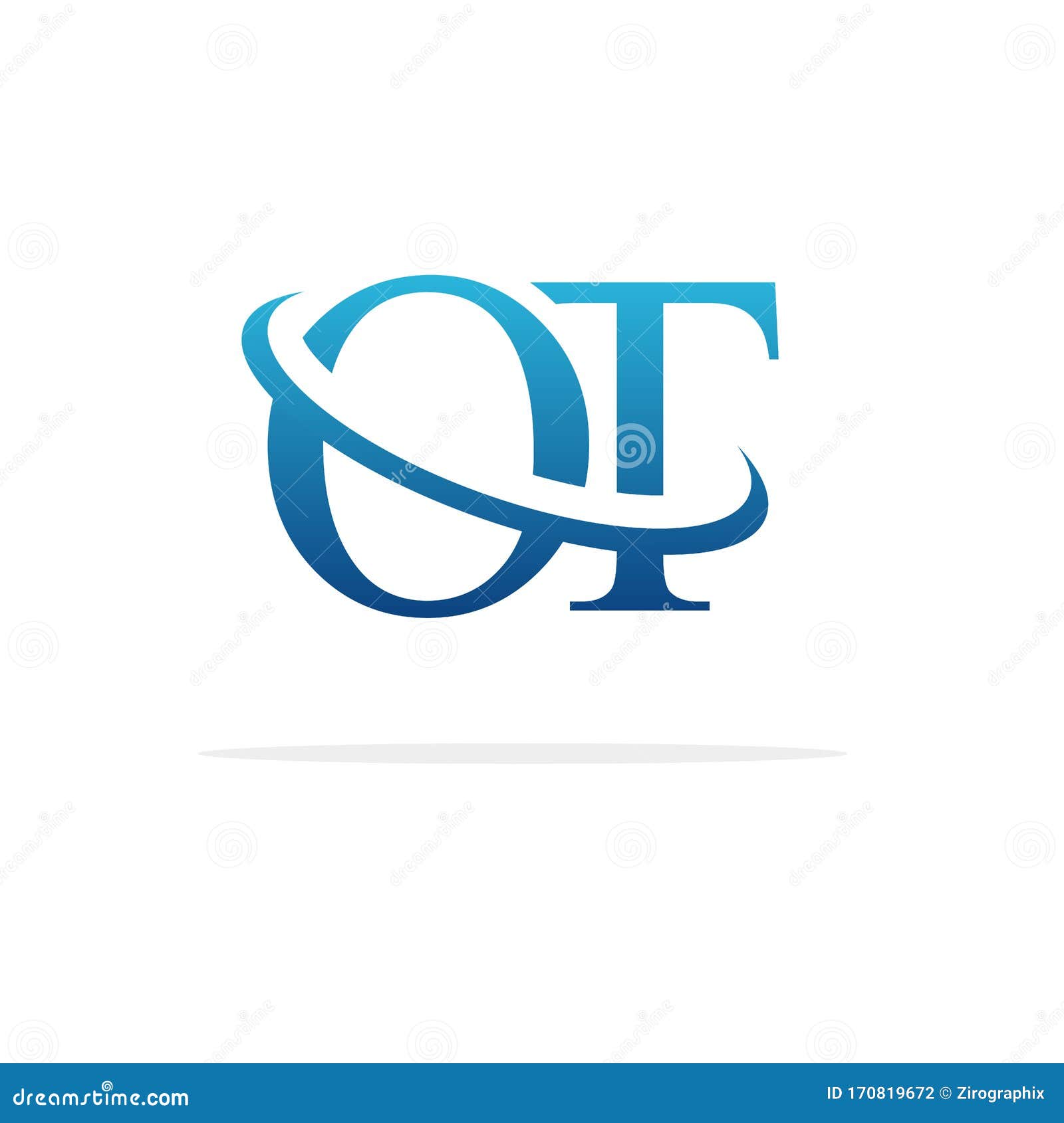 Creative OT Logo Icon Design Stock Vector - Illustration of symbol ...